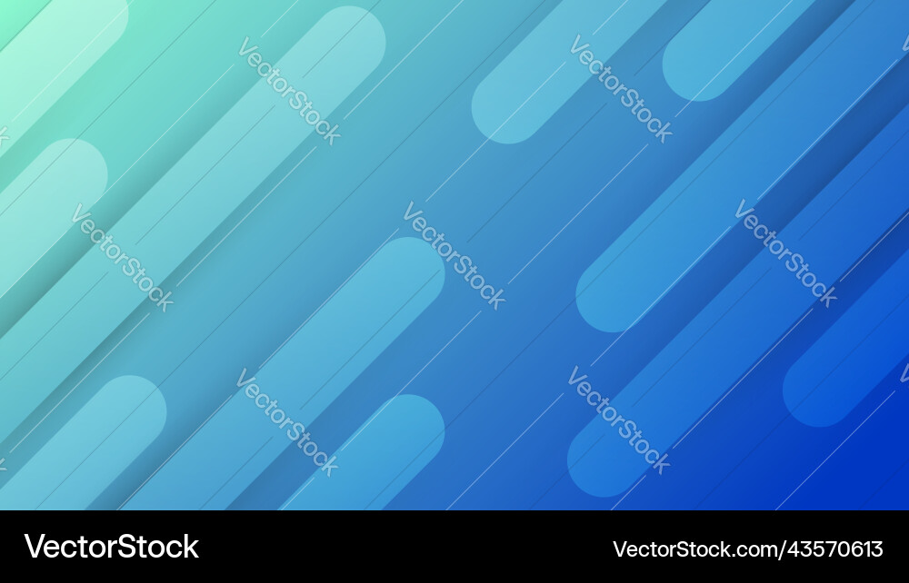 Dynamic line background with blue gradient Vector Image
