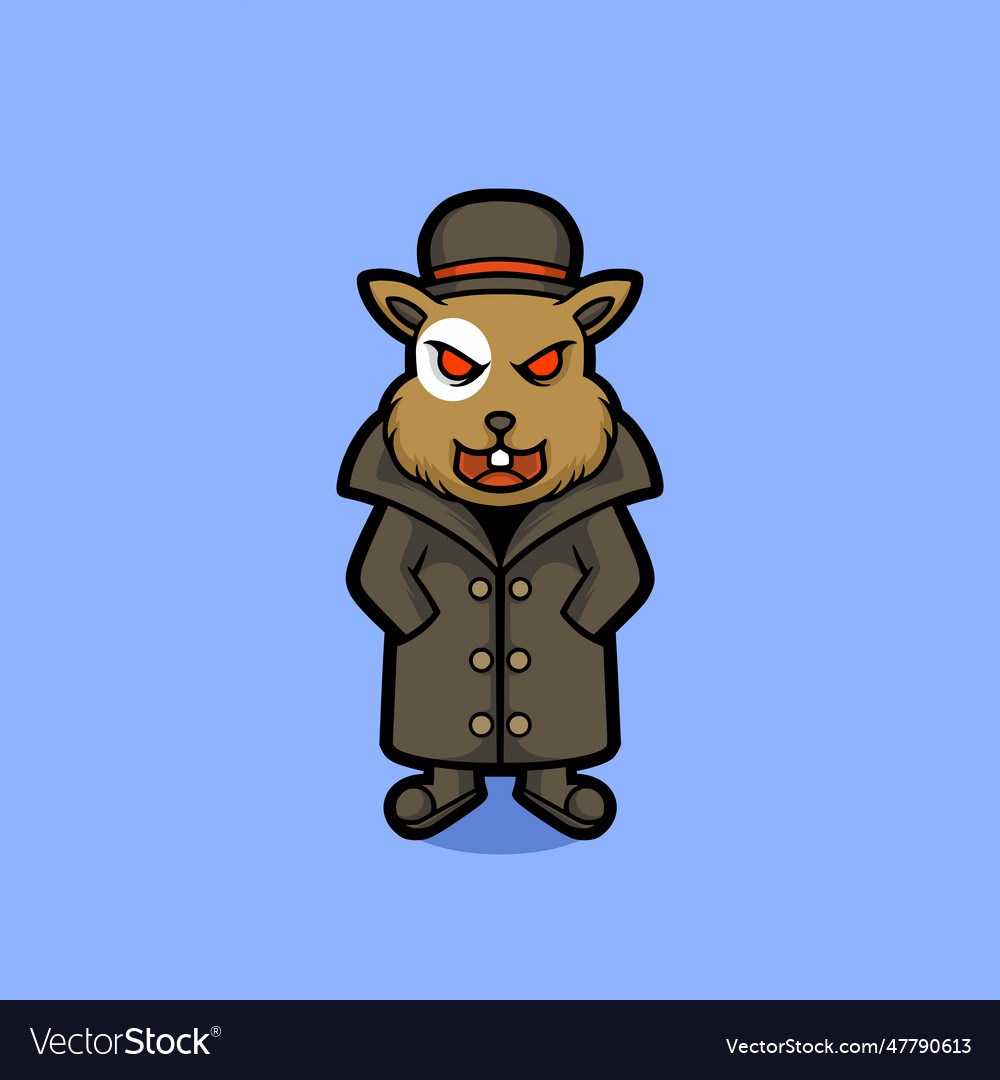 Squirrel mafia Royalty Free Vector Image - VectorStock