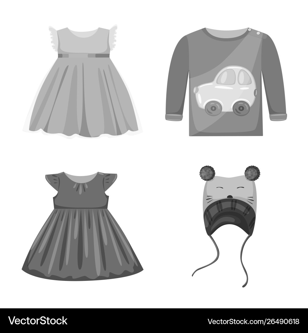 Design cloth and apparel sign set Royalty Free Vector Image