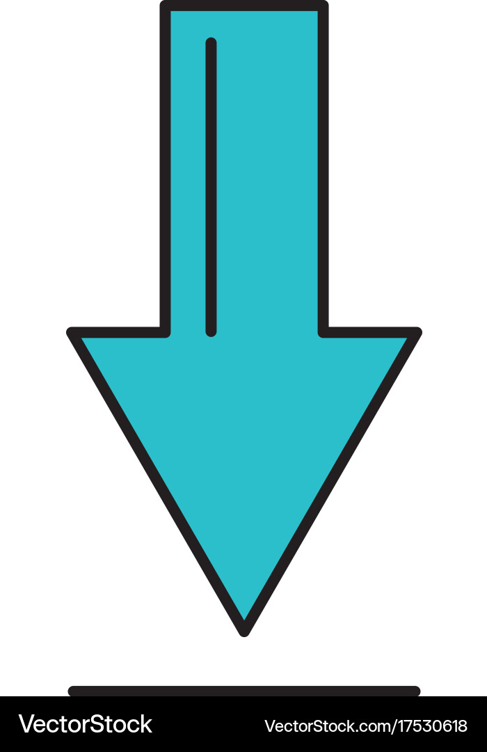 Download arrow business direction information Vector Image