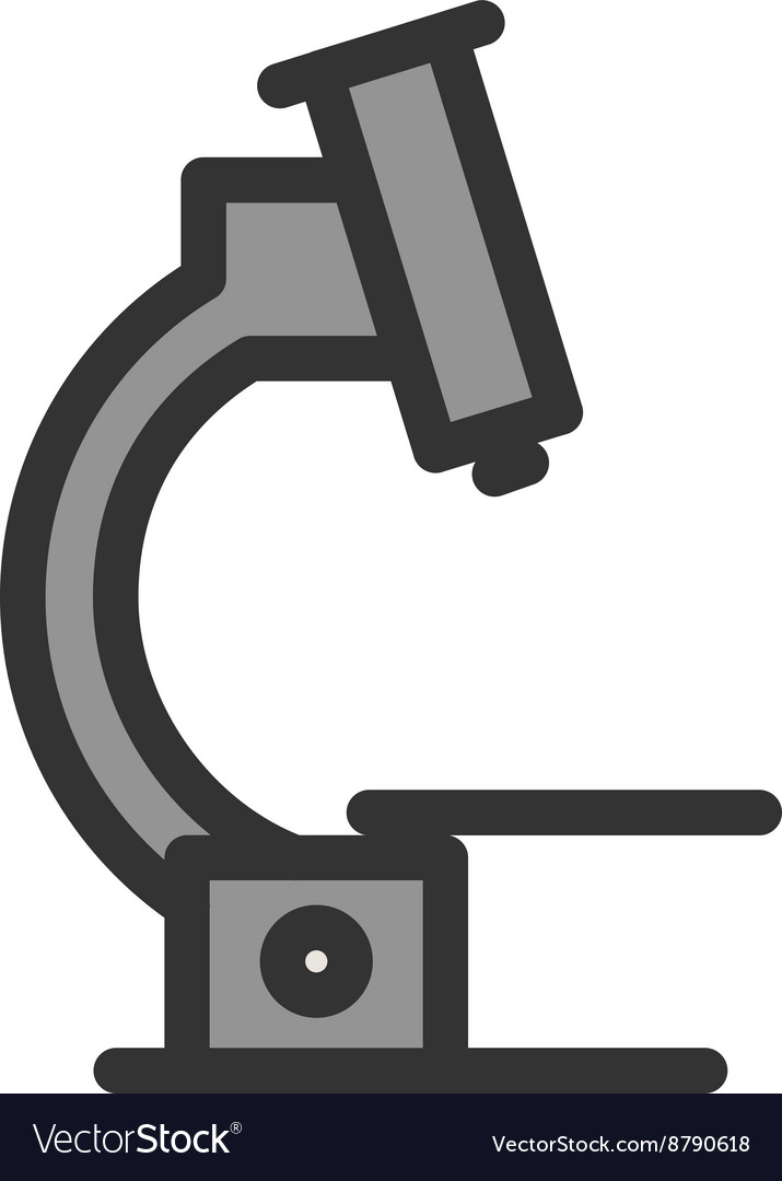 Microscope Royalty Free Vector Image - VectorStock