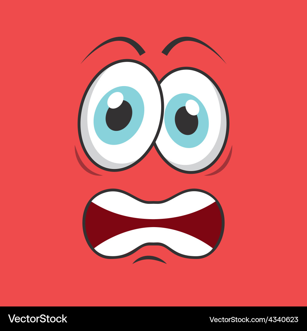 Cartoon face Royalty Free Vector Image - VectorStock