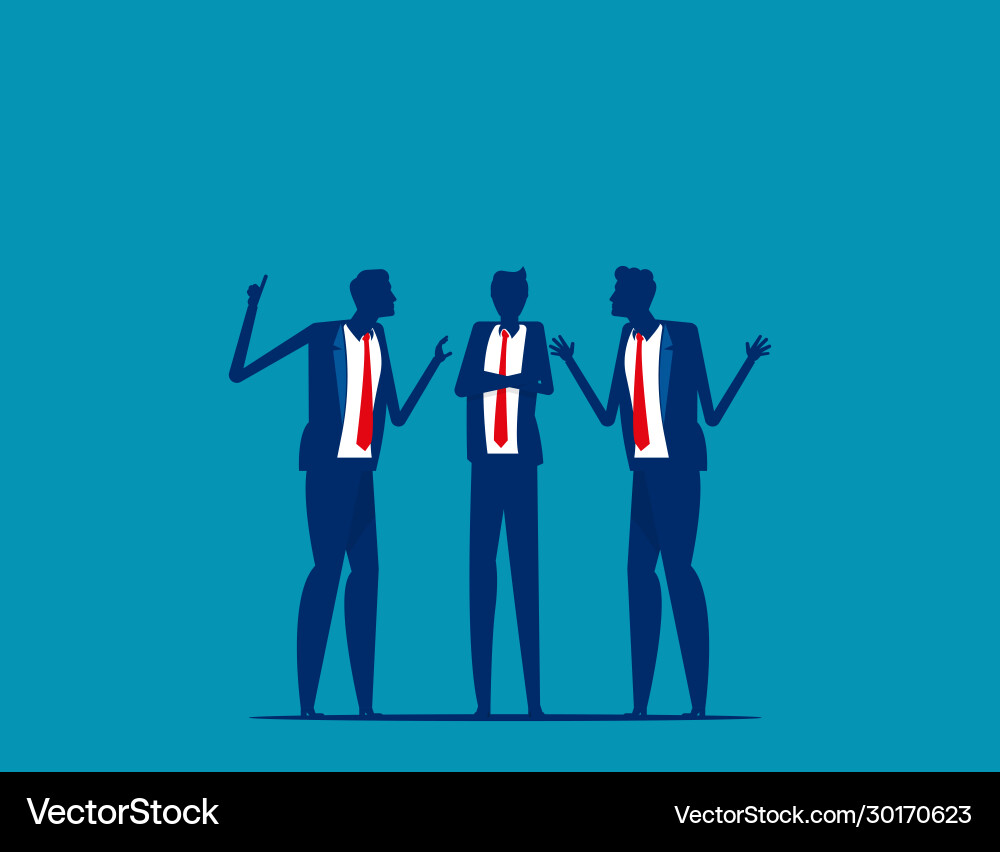Refer a friend referral teamwork concept flat Vector Image