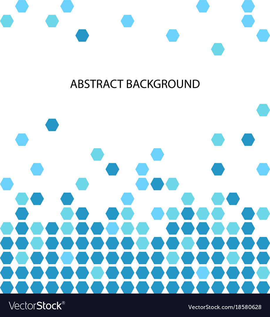 Abstract background pattern with blue circle Vector Image