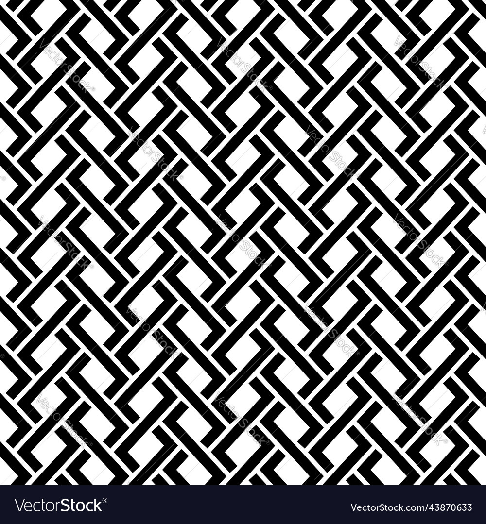 A seamless pattern of vertically interlocking Vector Image