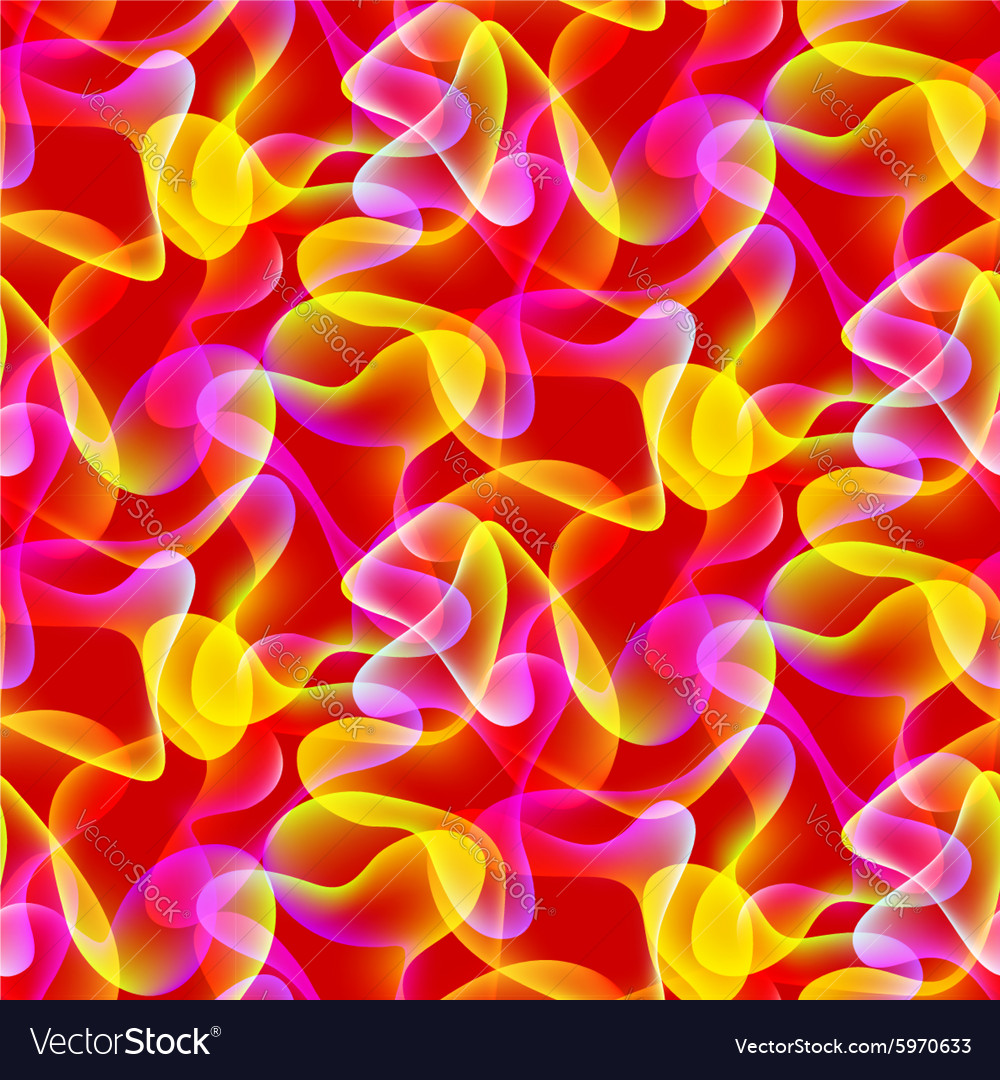 Abstract red seamless pattern Royalty Free Vector Image