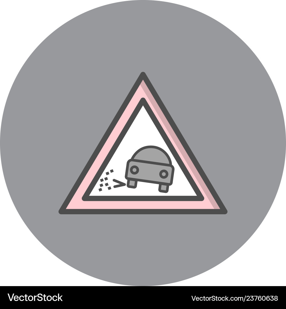 Lose gravel icon Royalty Free Vector Image - VectorStock