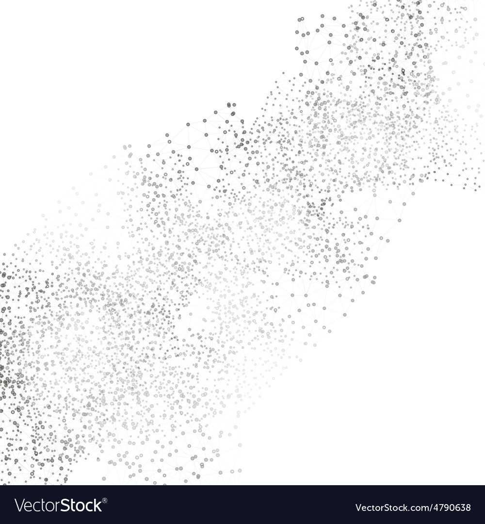 Molecule structure white background Royalty Free Vector
