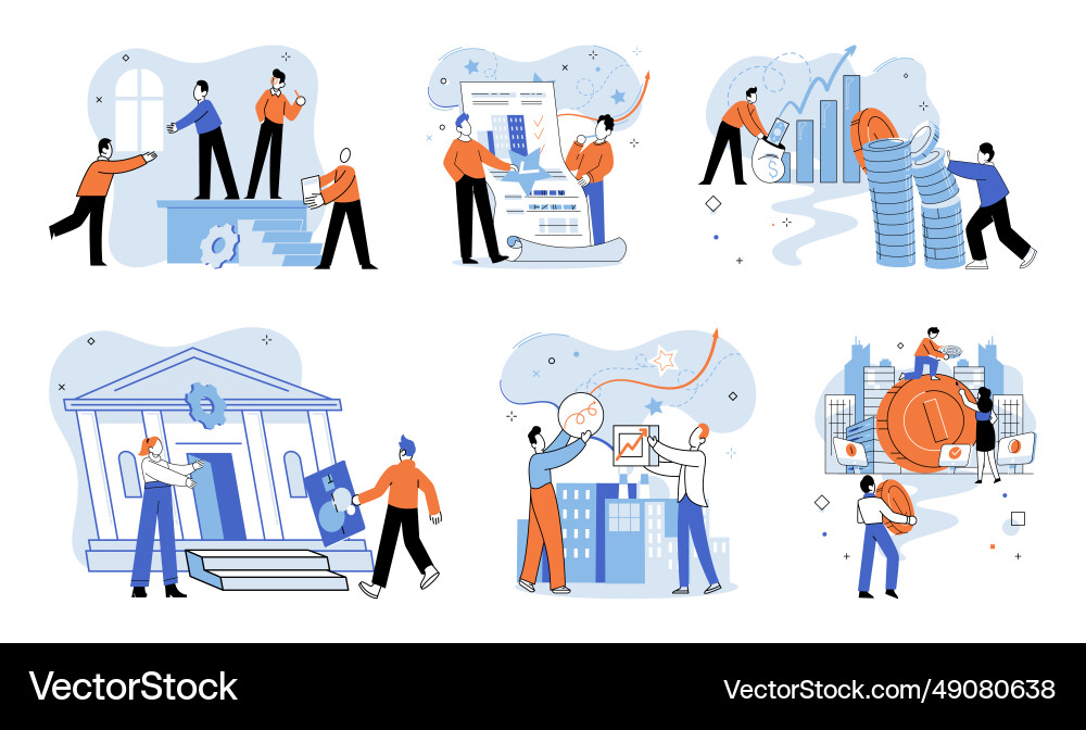 Parthnership the partnership metaphor highlights Vector Image
