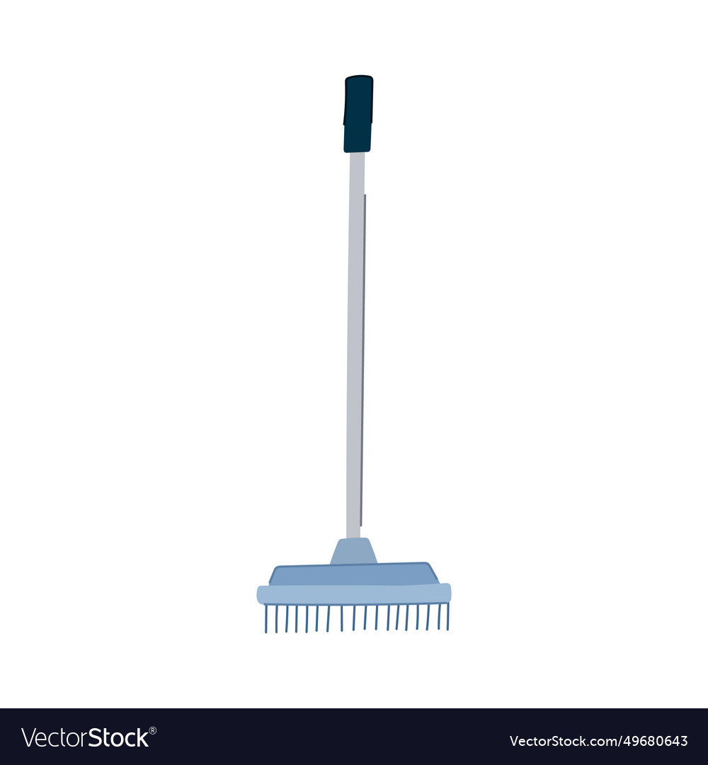 Grass rake cartoon Royalty Free Vector Image - VectorStock