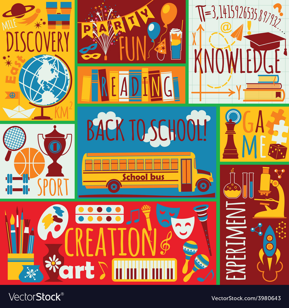 School Royalty Free Vector Image - VectorStock