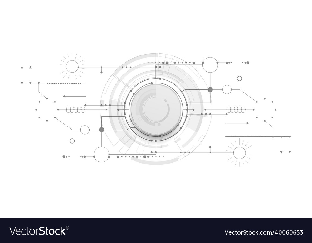 Abstract technology background Royalty Free Vector Image