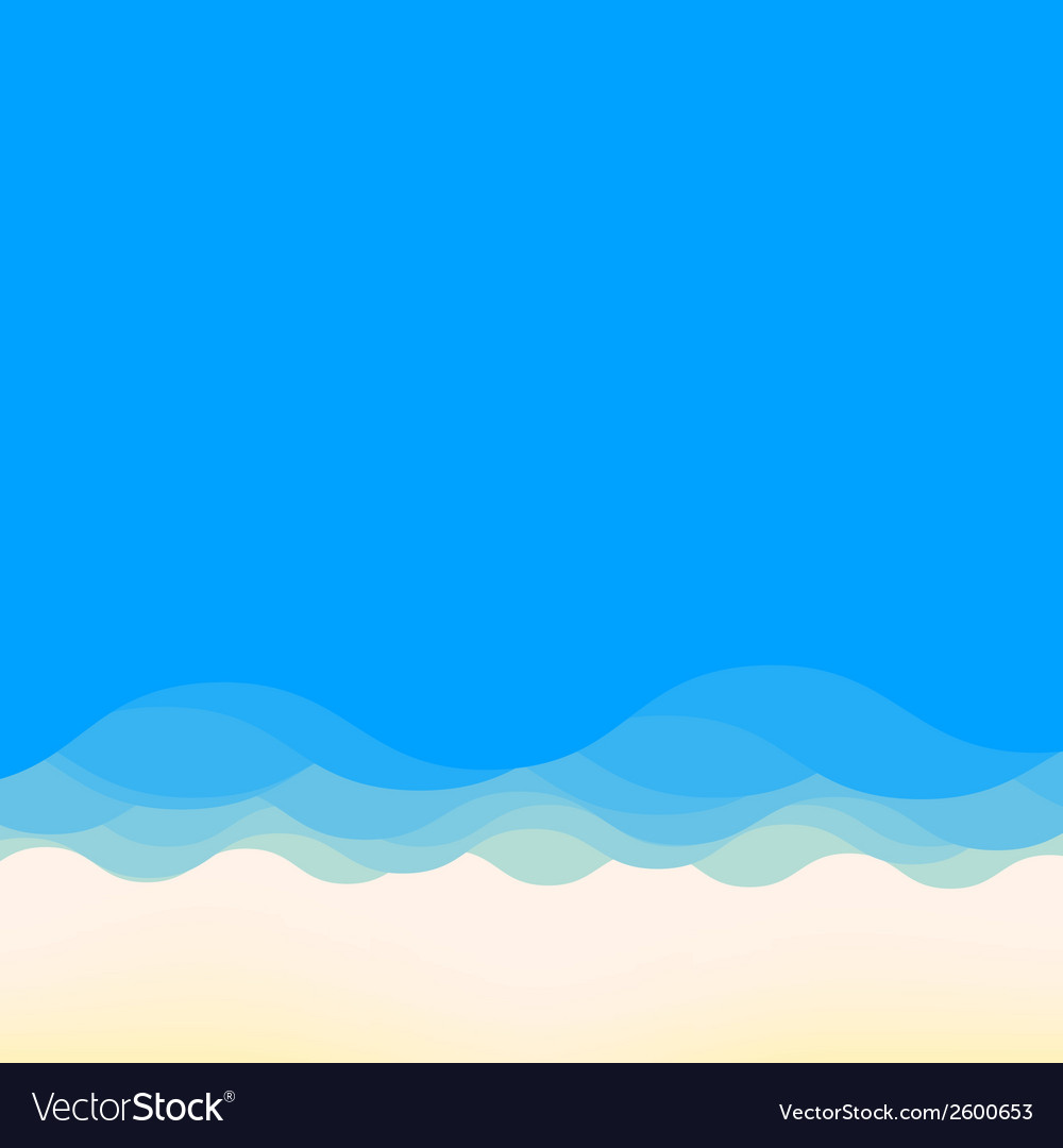 Beach Royalty Free Vector Image - VectorStock