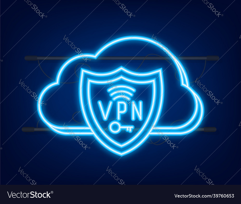 Secure vpn connection concept virtual private Vector Image Secure vpn connection concept virtual private Vector Image