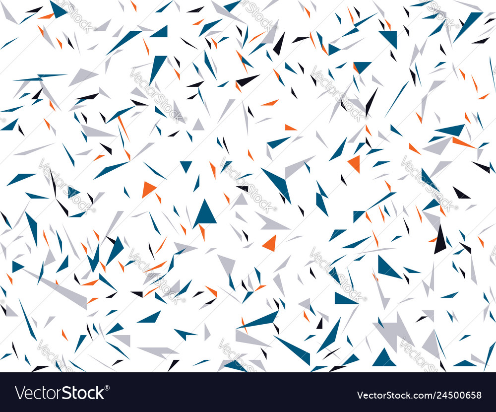 Abstract triangles modern pattern Royalty Free Vector Image