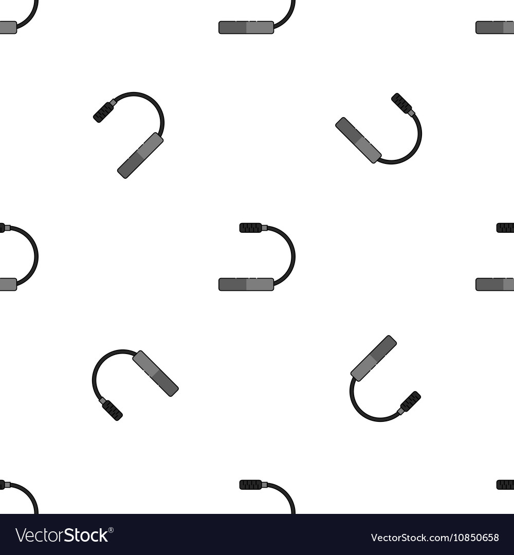 Different microphones types pattern Royalty Free Vector