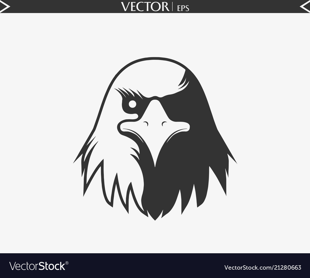 Angry eagle Royalty Free Vector Image - VectorStock