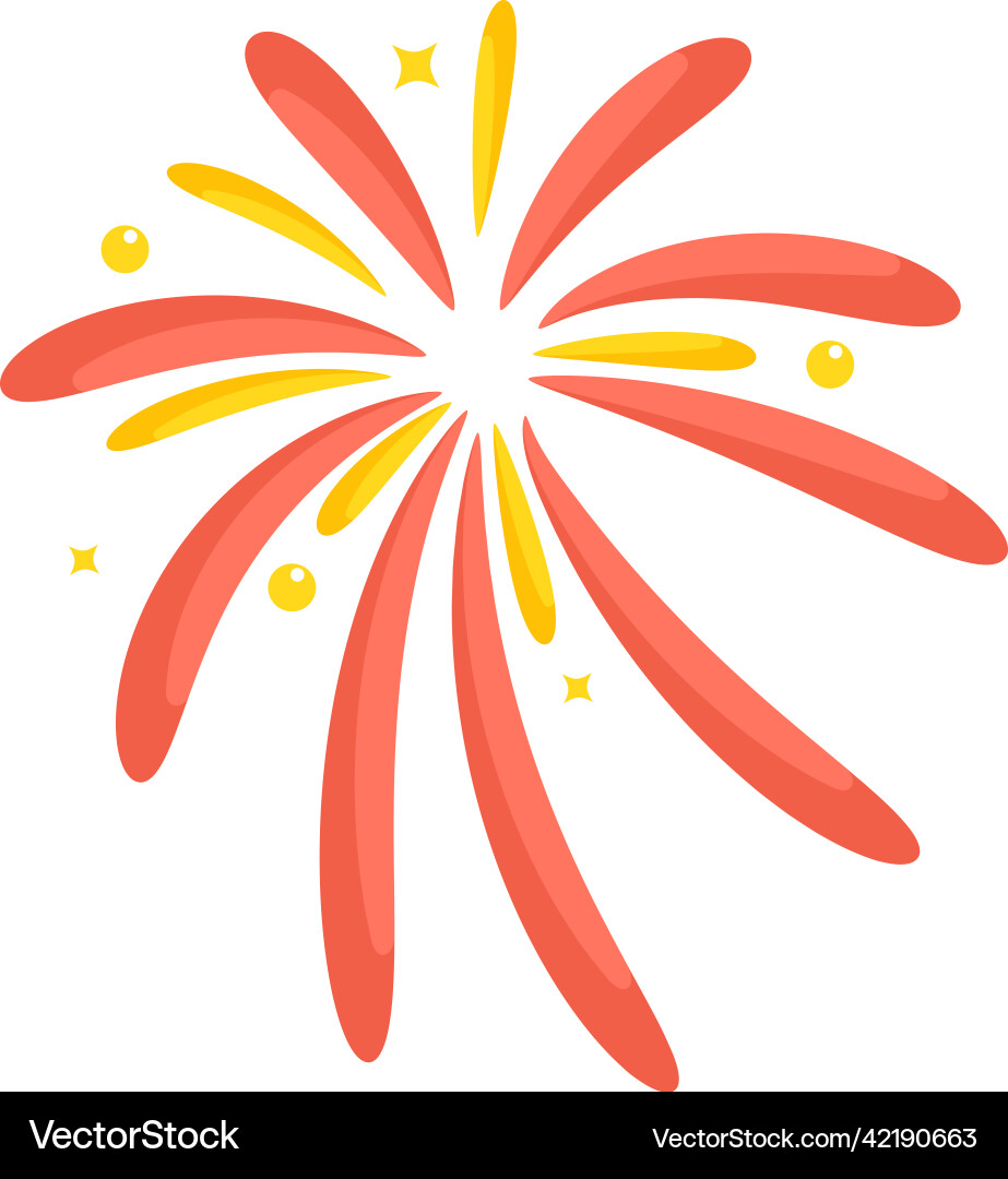 Colorful confetti bright holiday firework color Vector Image