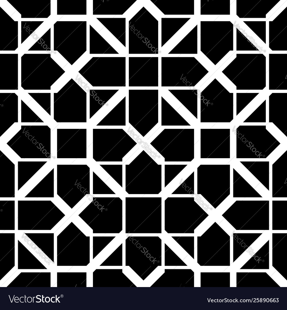 Design seamless monochrome grating pattern Vector Image
