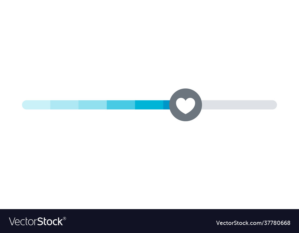 Satisfaction meter scale minimum to maximum Vector Image
