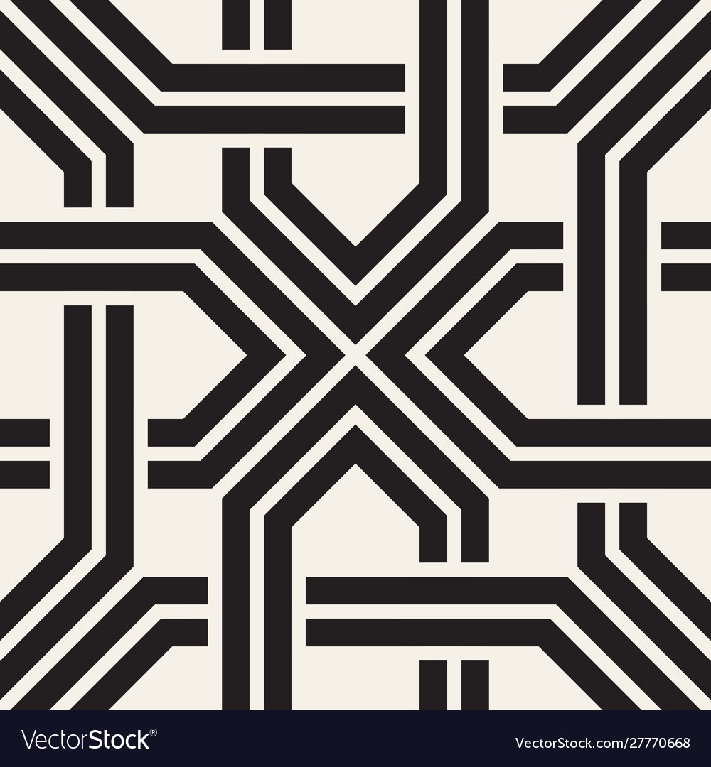 Seamless pattern modern stylish abstract texture Vector Image