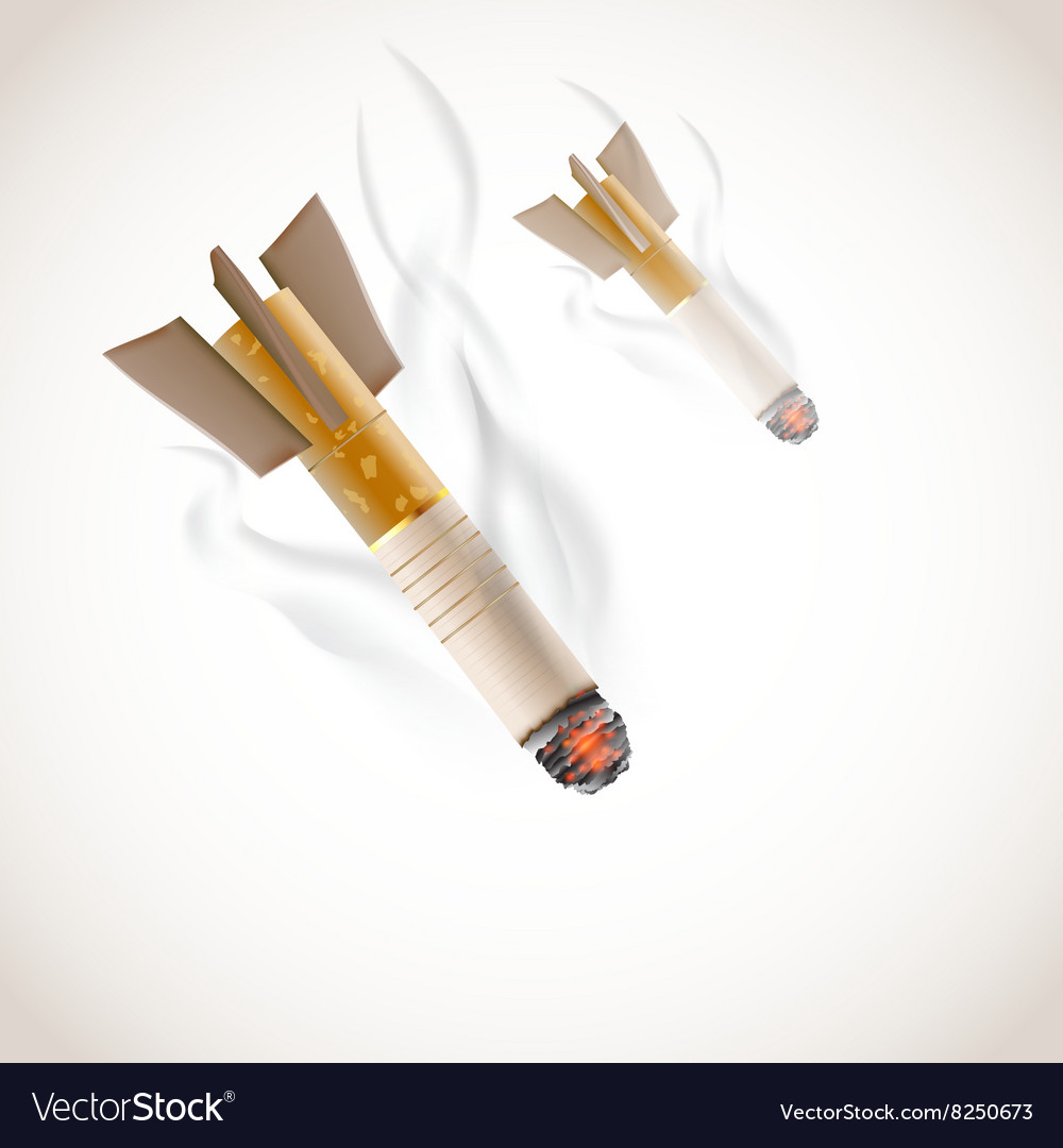 No smoking conceptual Royalty Free Vector Image No smoking conceptual Royalty Free Vector Image