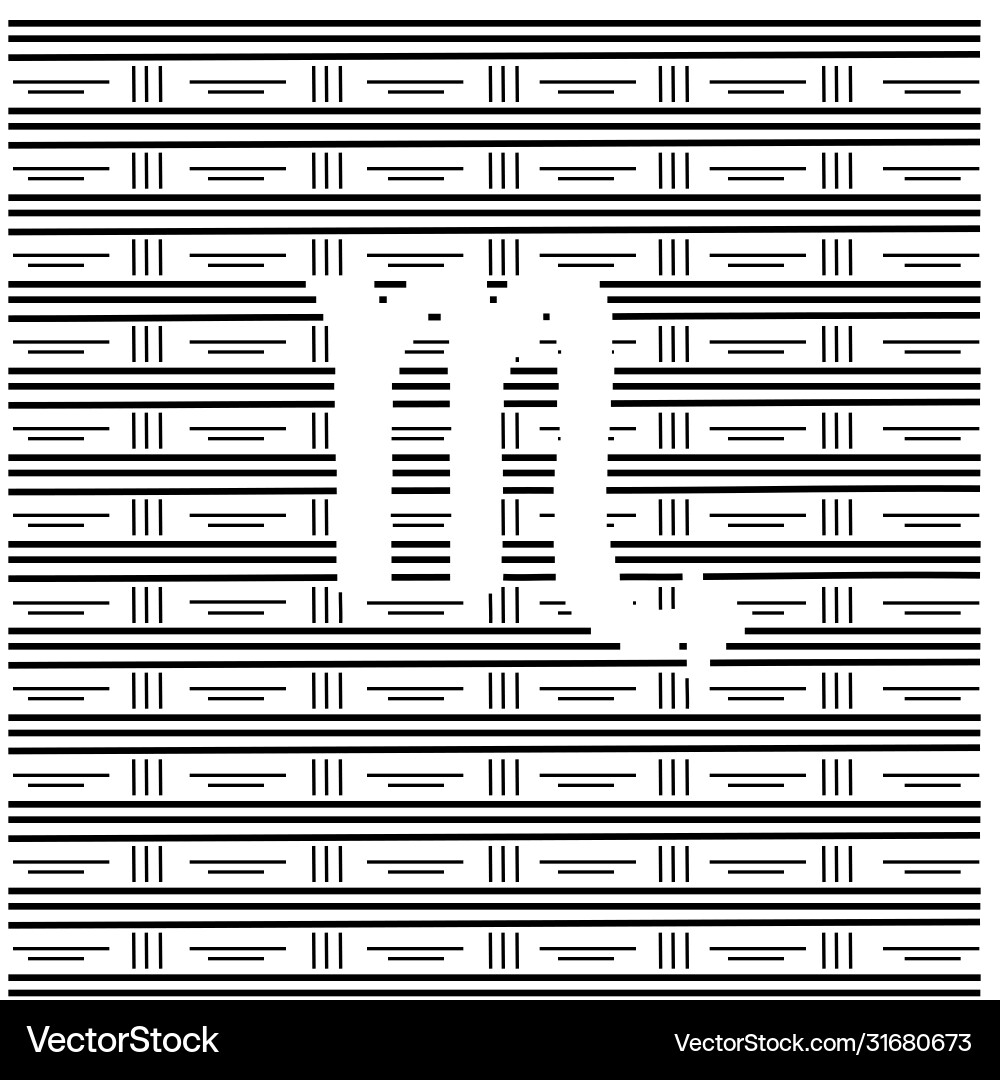 Scorpio zodiac sign simple lines Royalty Free Vector Image