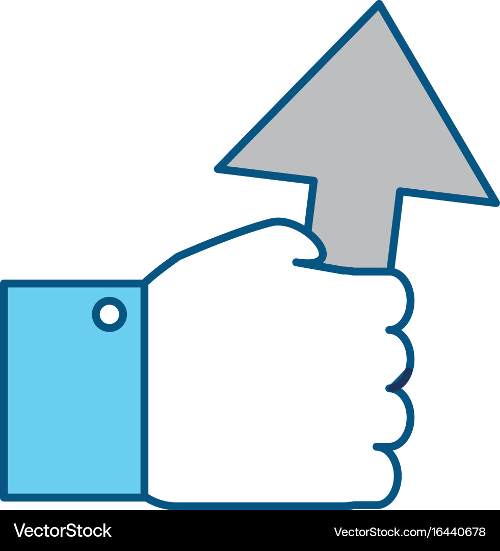 Arrow pointer symbol Royalty Free Vector Image