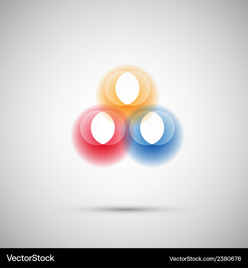 Color round abstract forms eps10 Royalty Free Vector Image