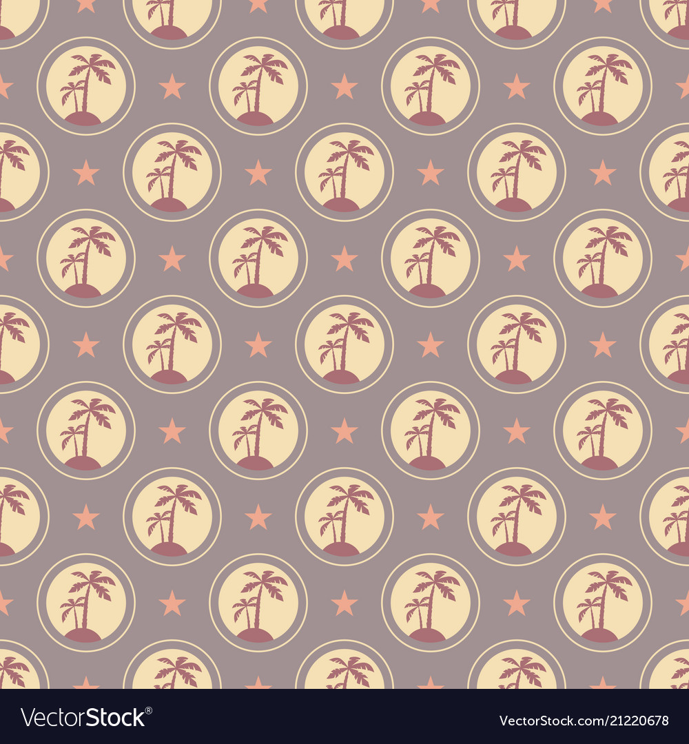 Summer vacation pattern Royalty Free Vector Image