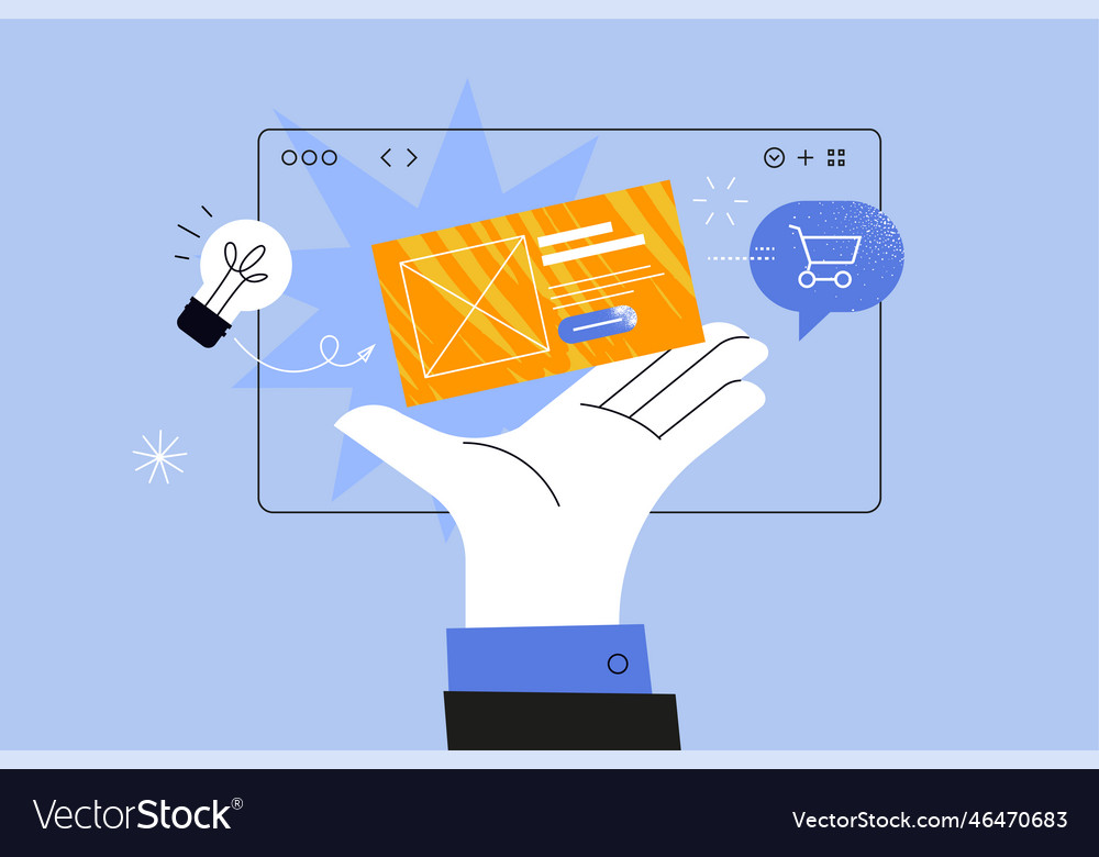 Creative concept Royalty Free Vector Image - VectorStock