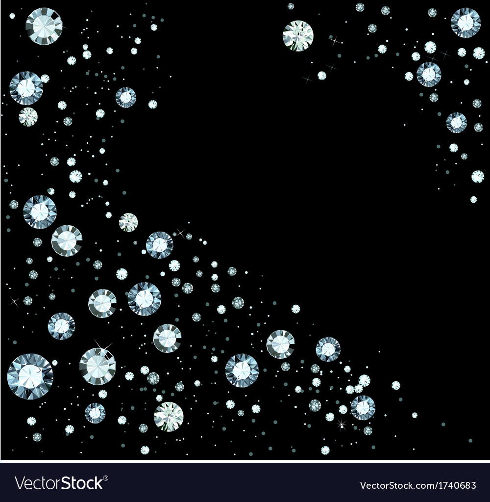 Diamond Background Royalty Free Vector Image - VectorStock