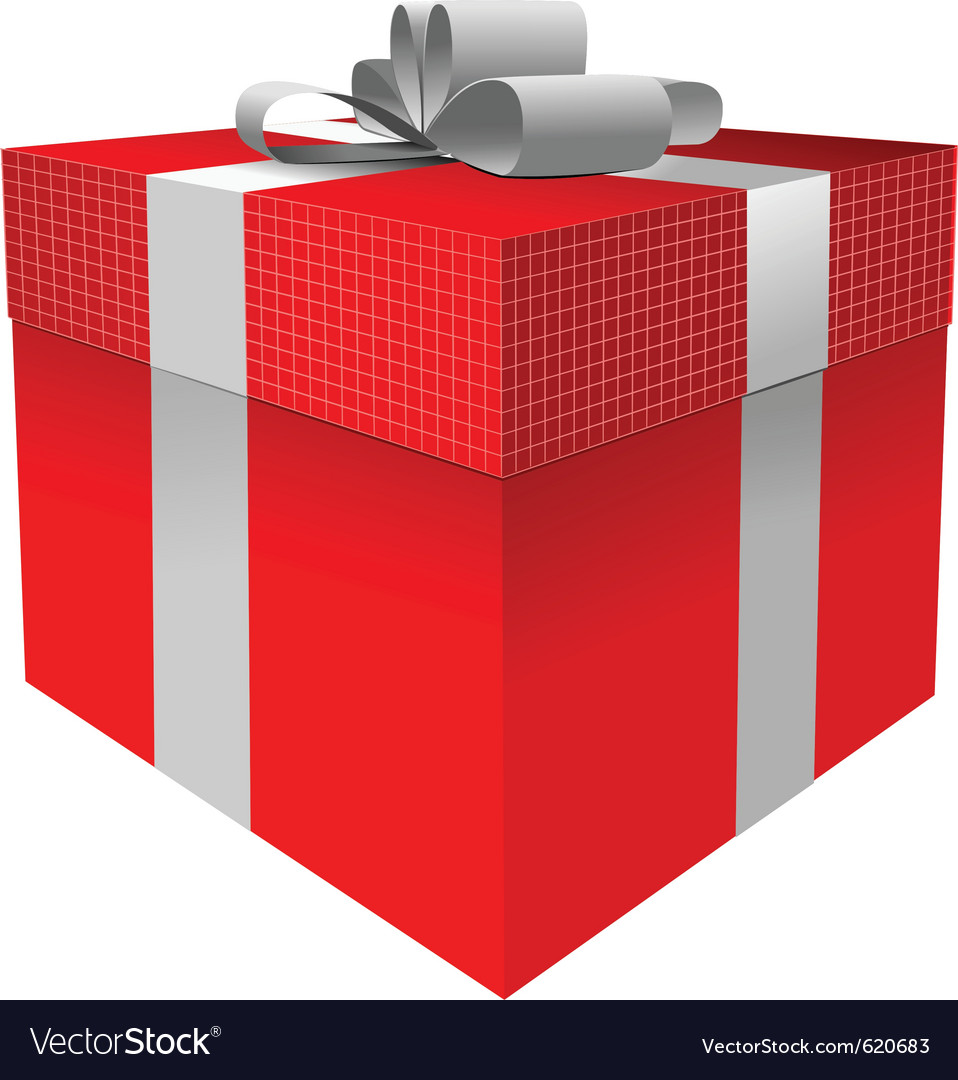 Gift box Royalty Free Vector Image - VectorStock
