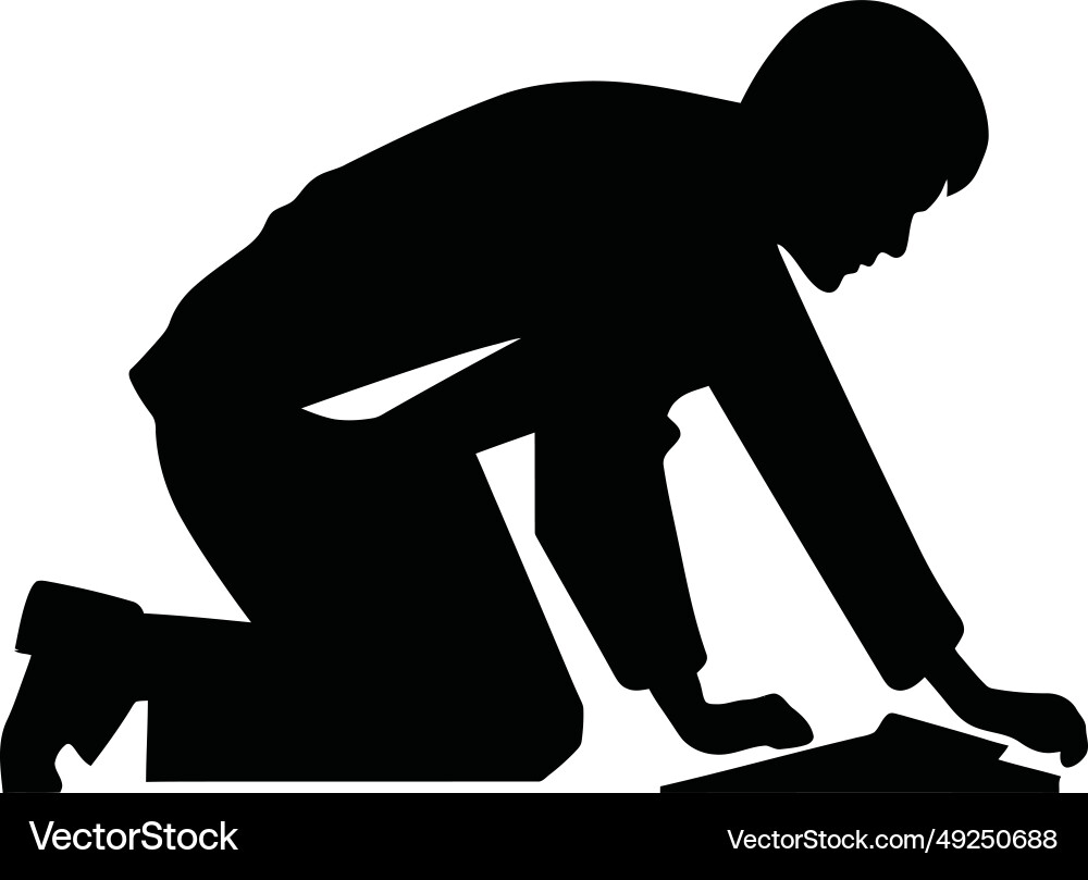 Crime scene investigator icon Royalty Free Vector Image