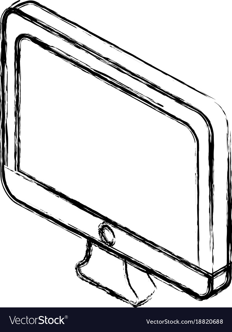 Screen Royalty Free Vector Image - VectorStock