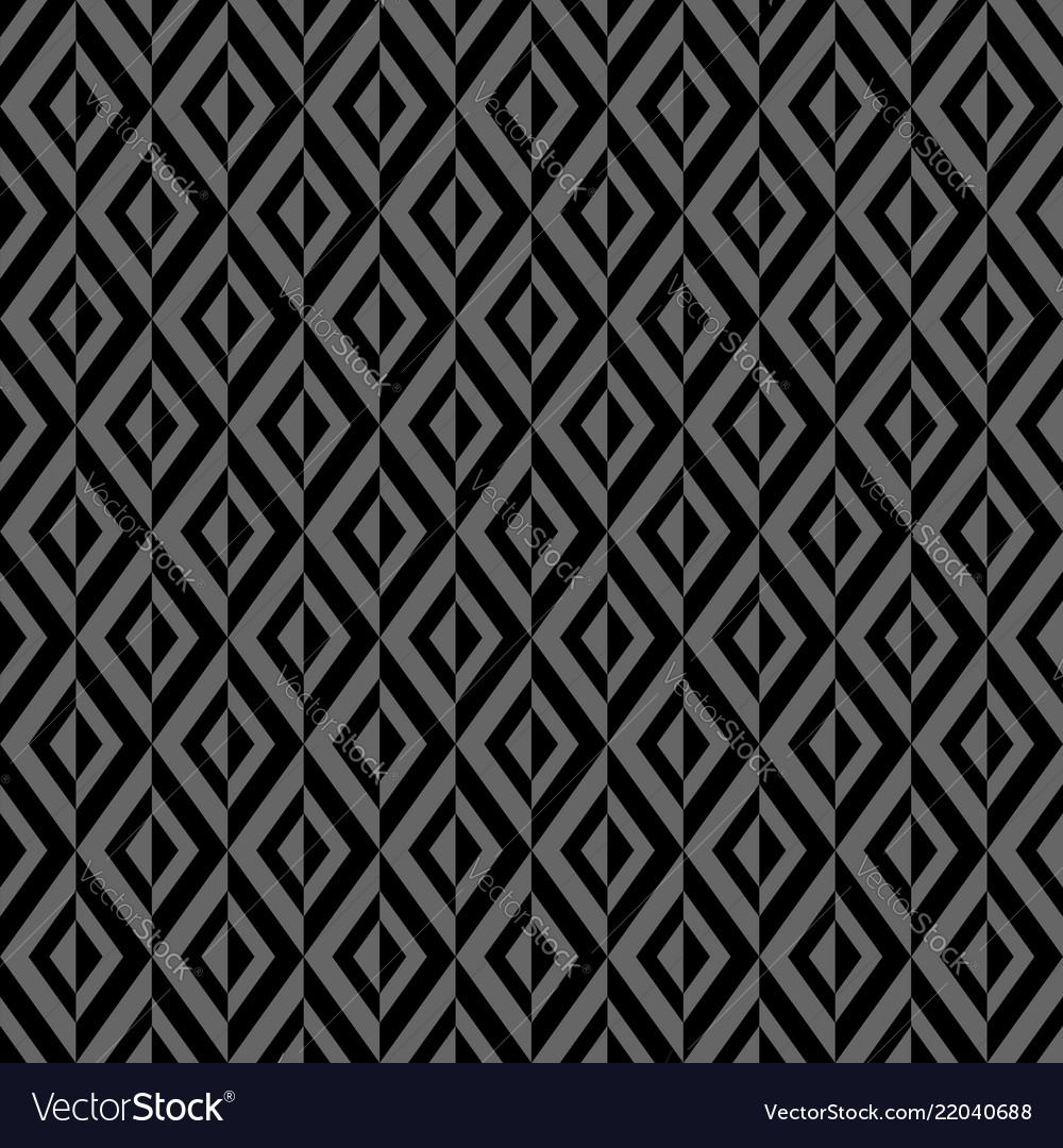 Seamless diamonds pattern Royalty Free Vector Image