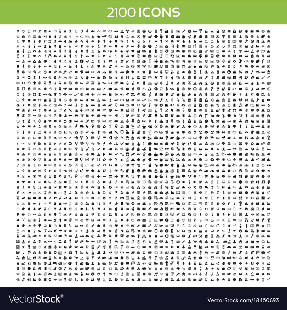 Icons collection3 Royalty Free Vector Image - VectorStock