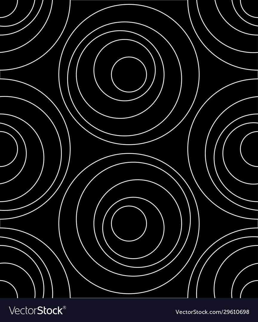 Concentric circles seamless pattern Royalty Free Vector Concentric circles seamless pattern Royalty Free Vector