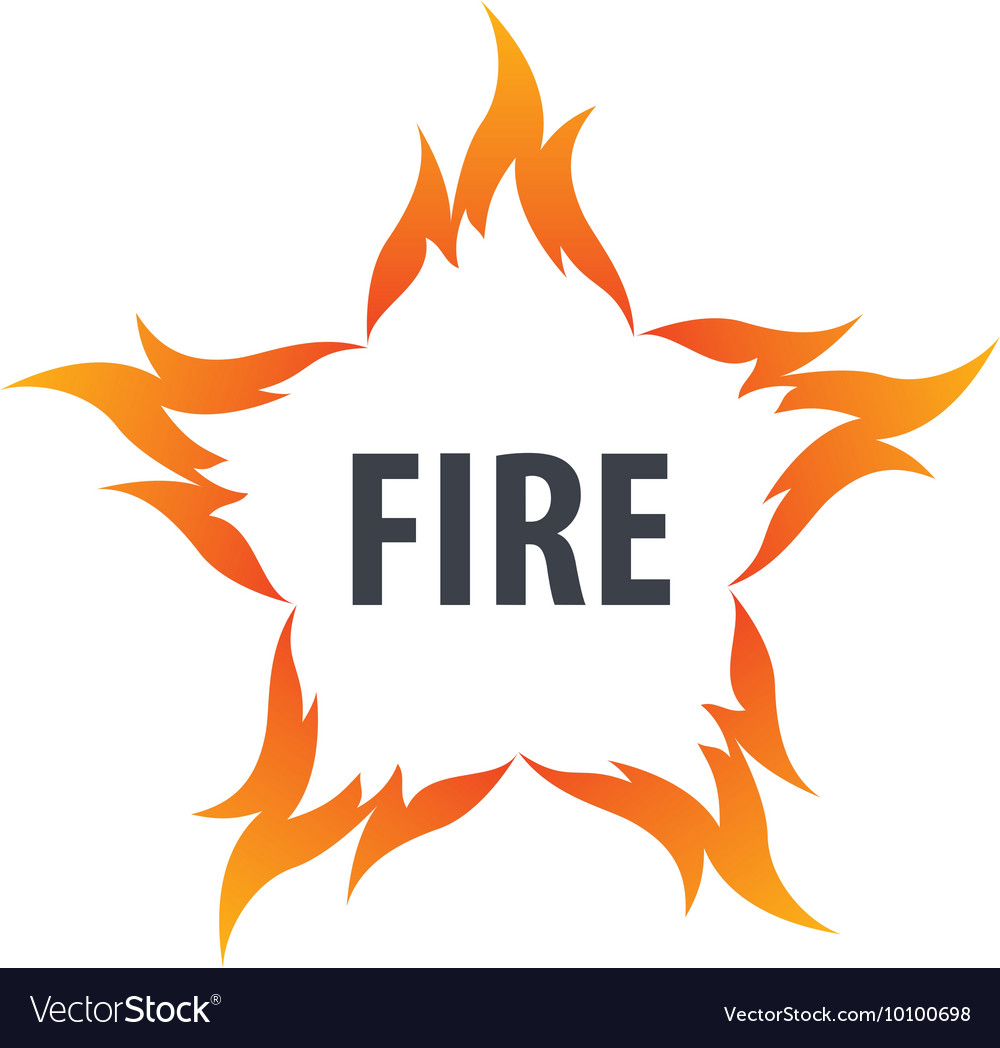 Fire logo Royalty Free Vector Image - VectorStock