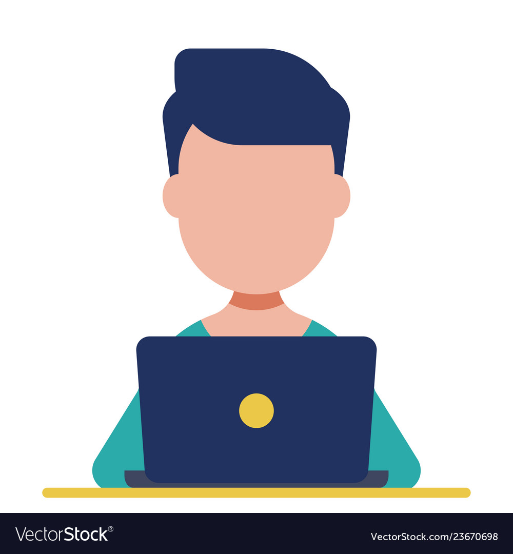 Learner flat Royalty Free Vector Image - VectorStock Learner flat Royalty Free Vector Image - VectorStock