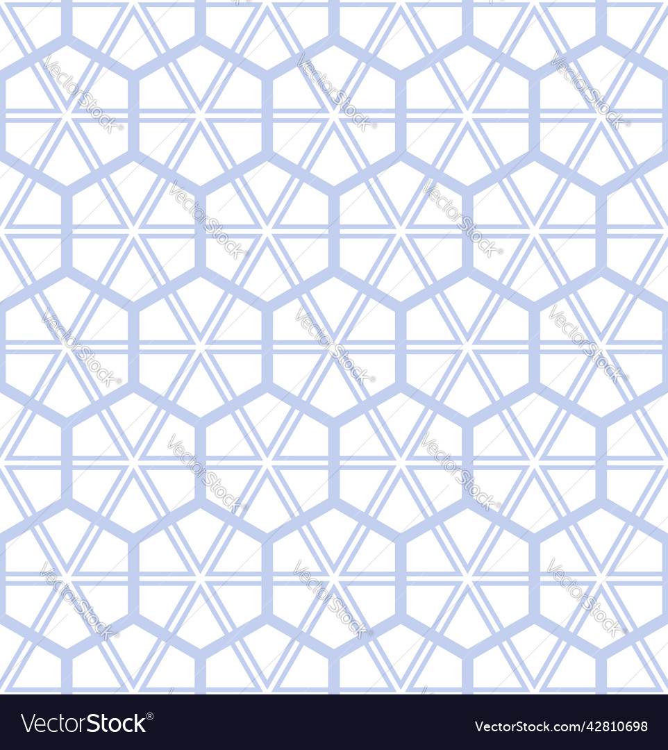 Seamless hexagons pattern Royalty Free Vector Image