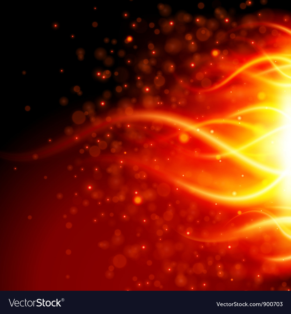 Abstract Flame Royalty Free Vector Image - VectorStock