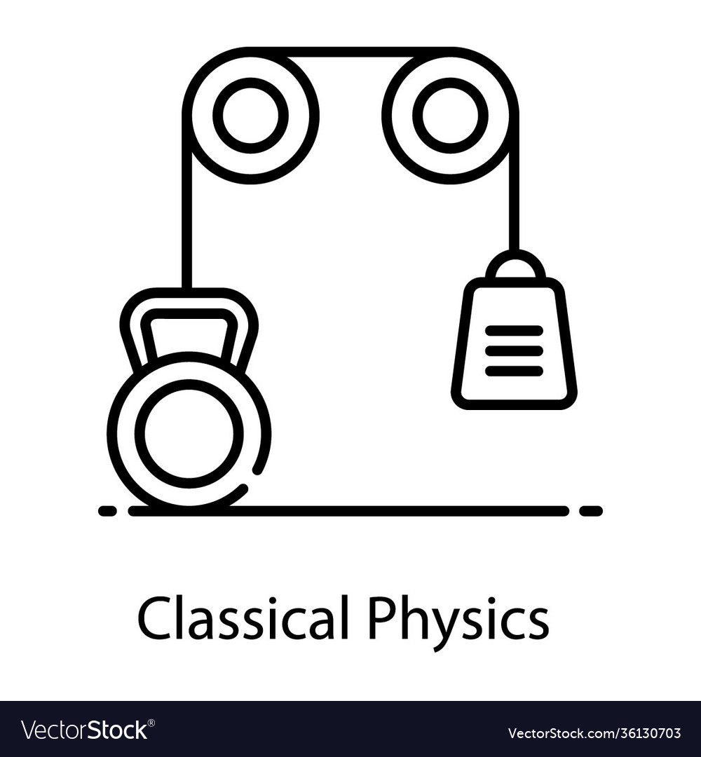 Classical physics Royalty Free Vector Image - VectorStock