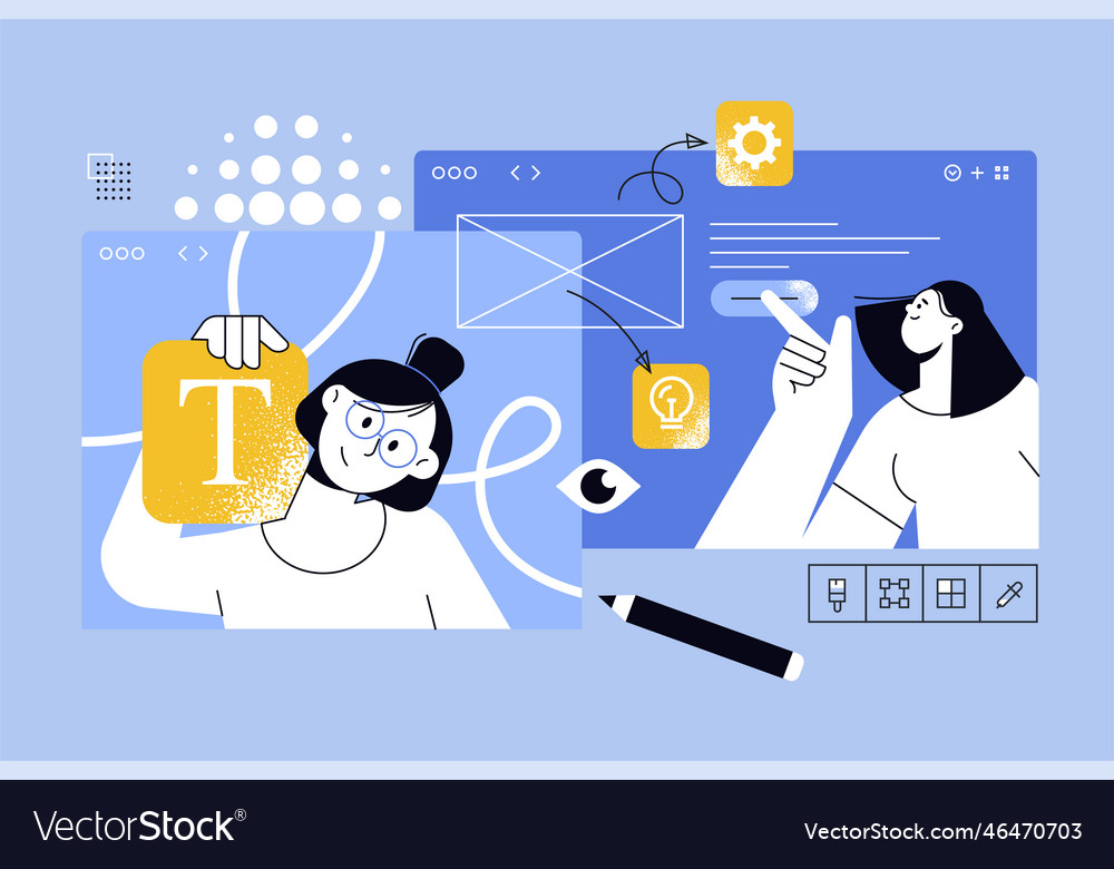 Creative concept Royalty Free Vector Image - VectorStock
