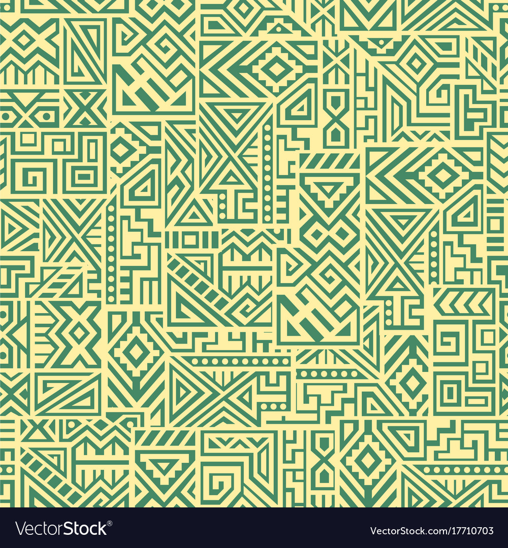 Creative seamless pattern Royalty Free Vector Image