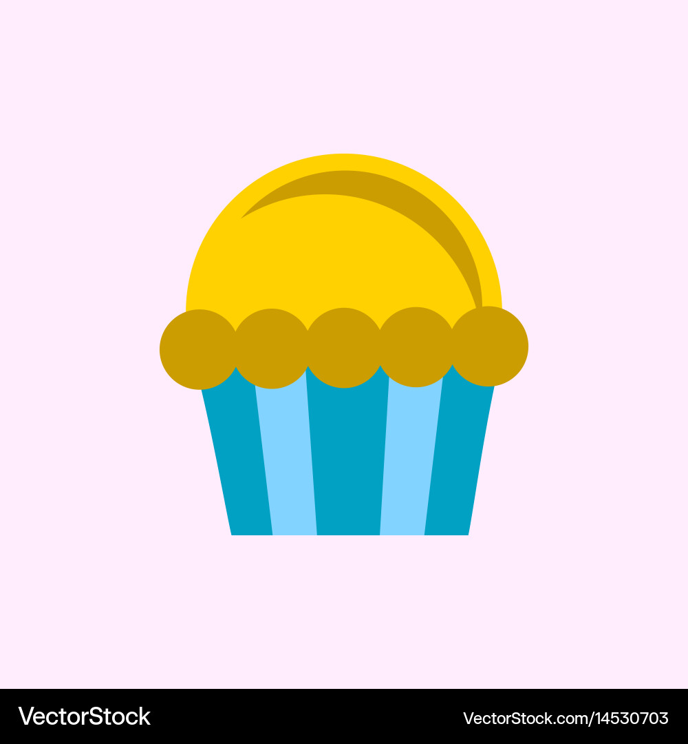 Cupcake icon Royalty Free Vector Image - VectorStock