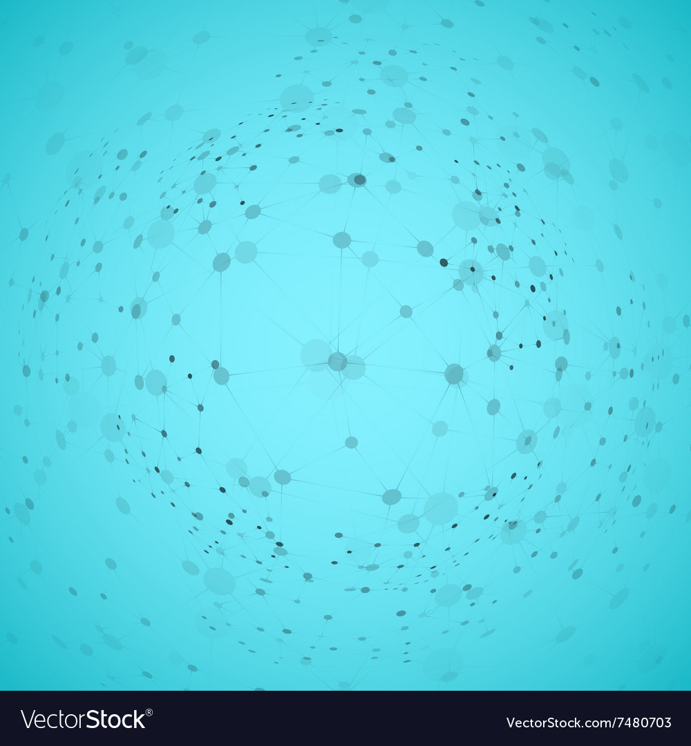 Molecular structure network connection Royalty Free Vector Molecular structure network connection Royalty Free Vector
