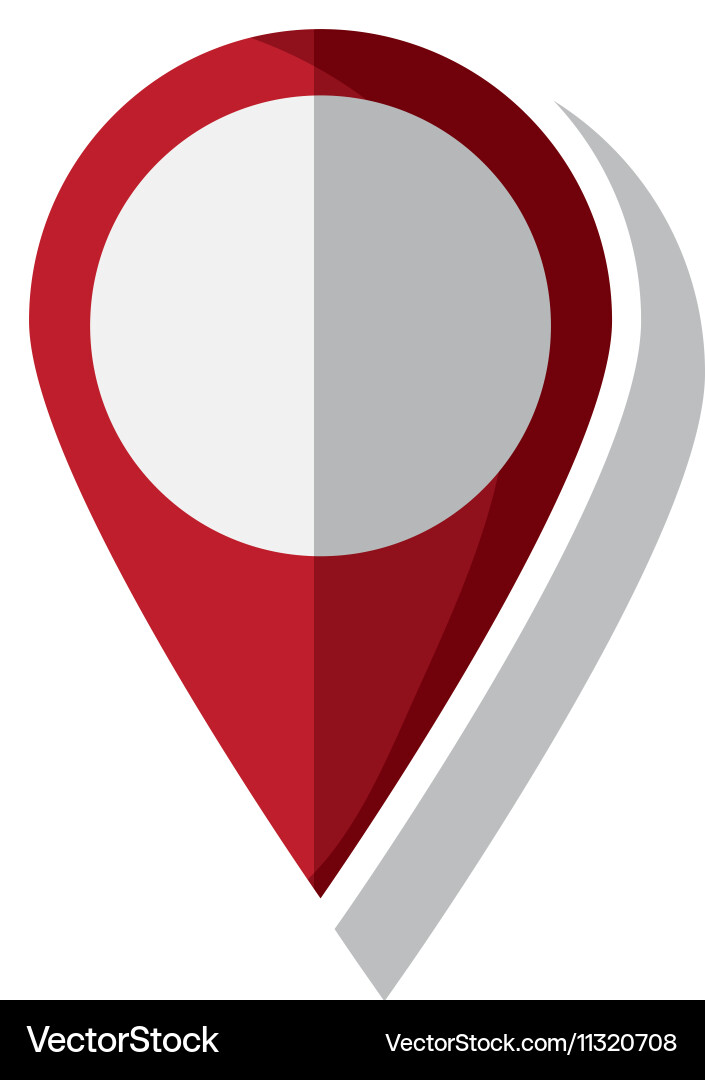 Isolated gps button design Royalty Free Vector Image