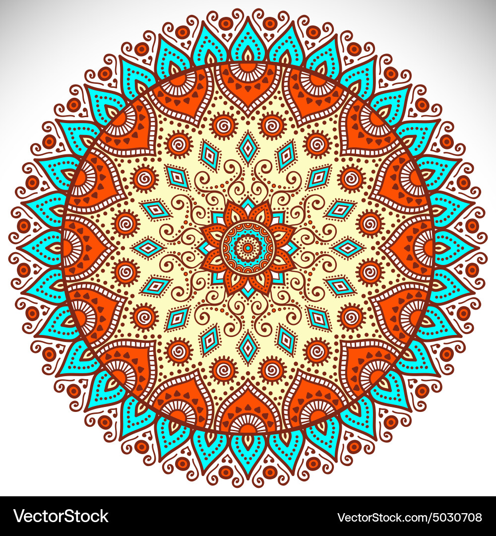Mandala Royalty Free Vector Image - VectorStock