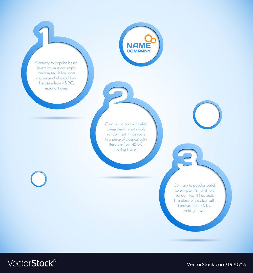 Abstract web design progress background Royalty Free Vector